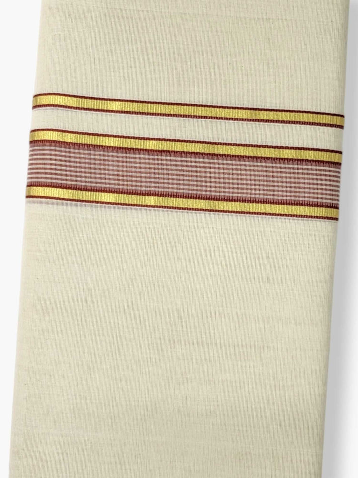 Keraloom Premium Handloom Kerala Mundu/Dhoti