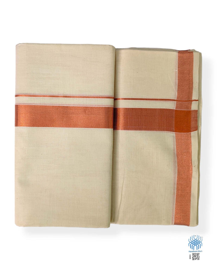 Kerala Kasavu Mundu for Men-Orginal Handloom Mundu – Keraloom