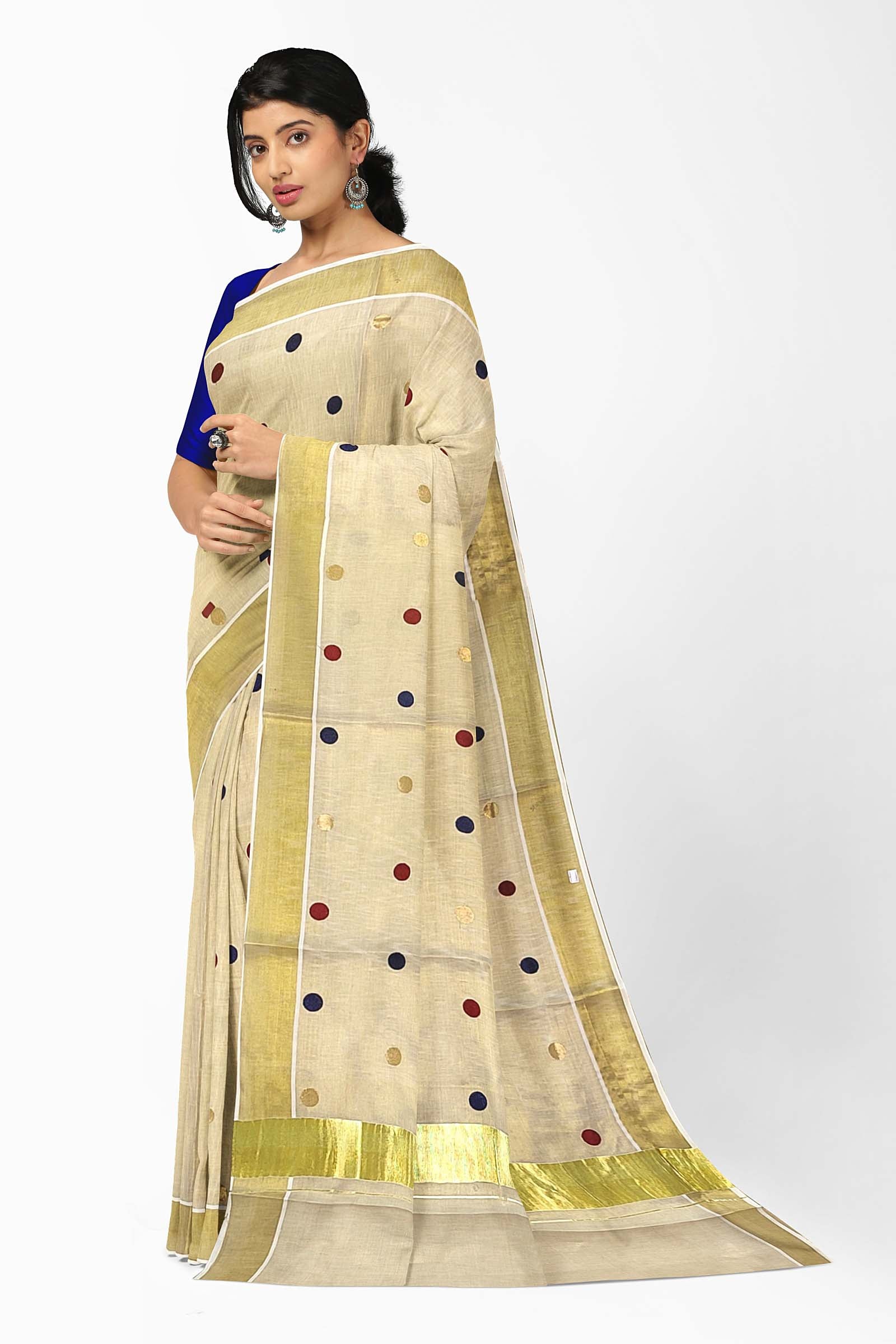 Pure Cotton Kerala Saree| Kerala Traditional Dress – Keraloom